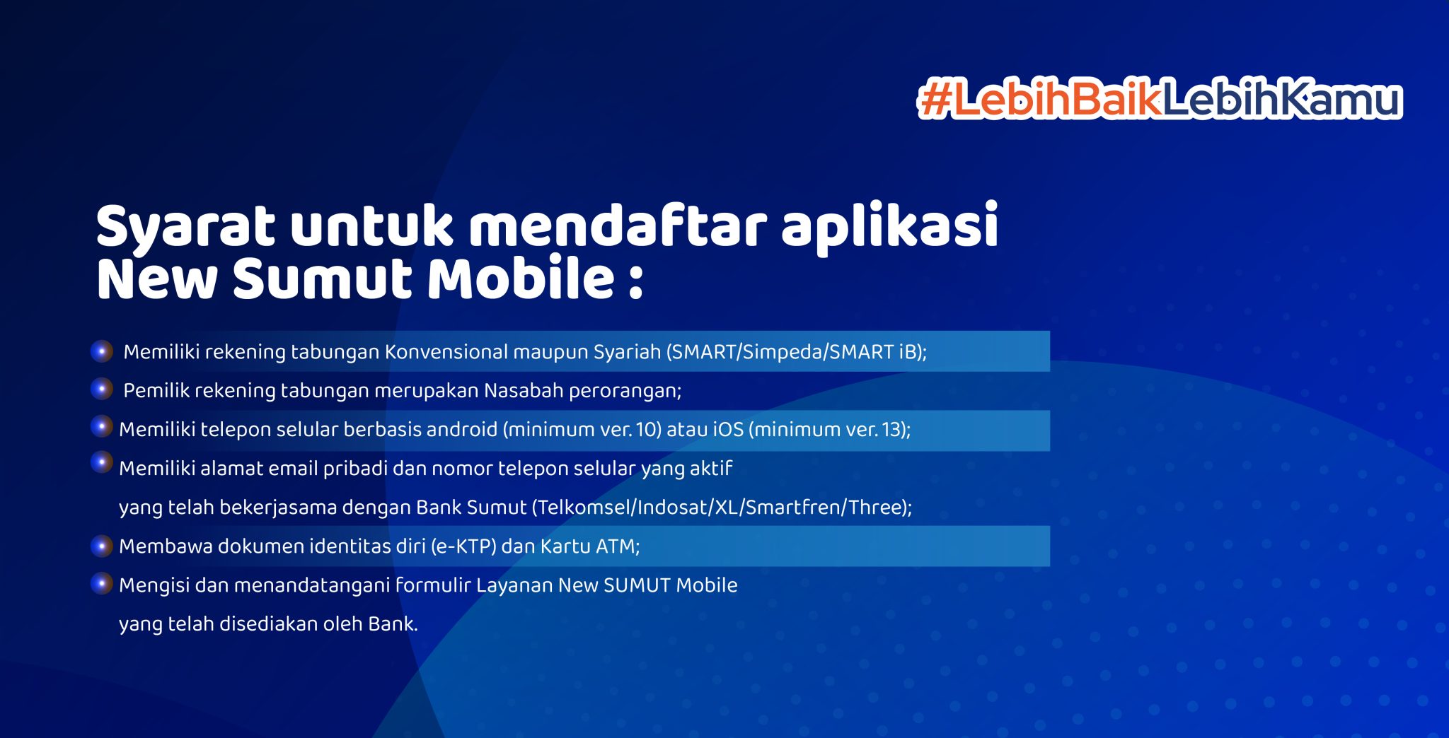 New SUMUT Mobile - Bank Sumut